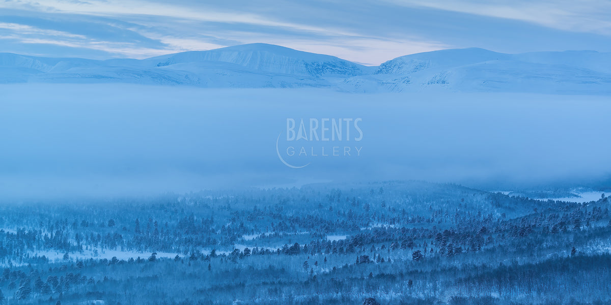 Frosttåke over vinterland – Barentsgallery